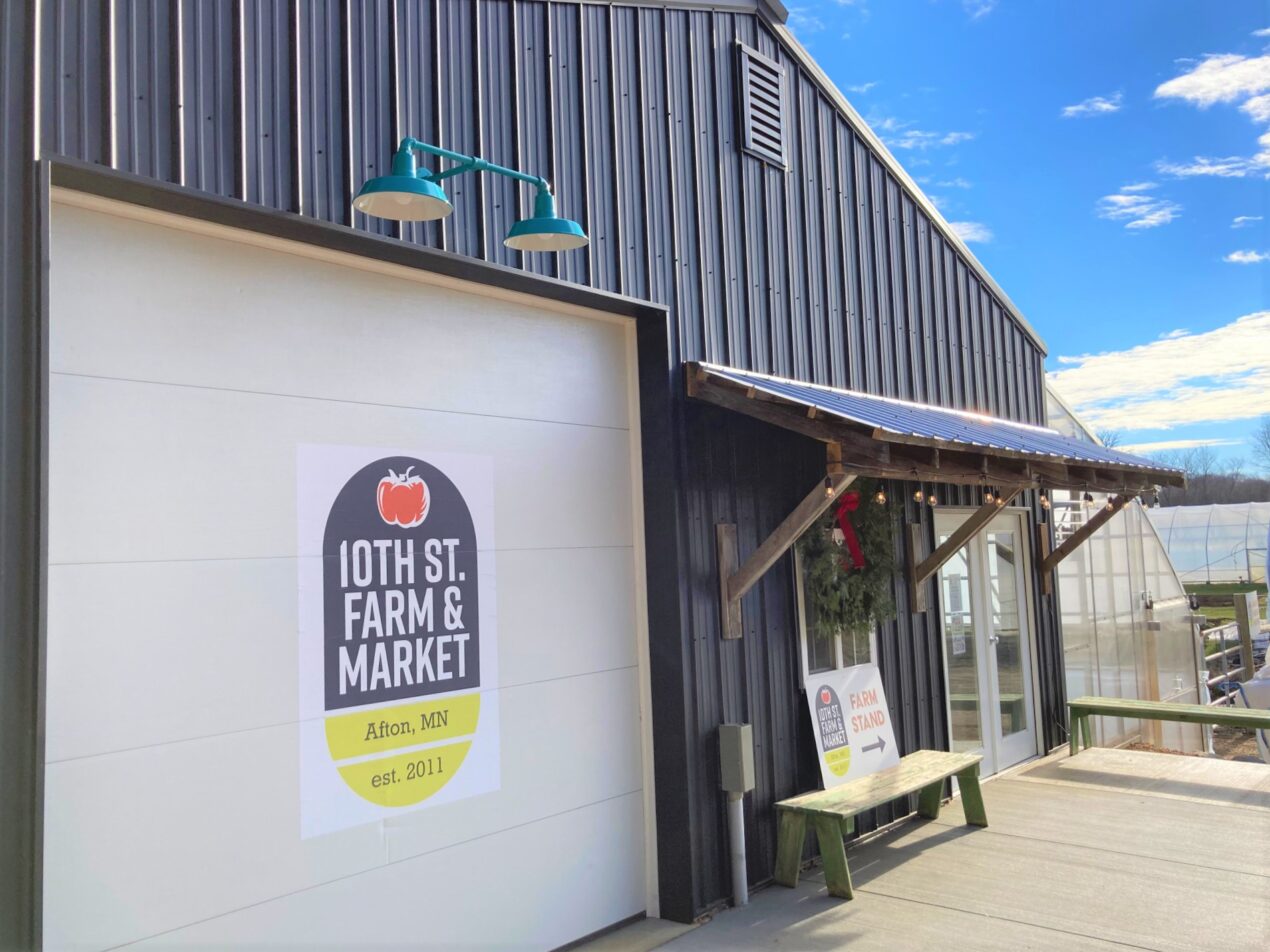 Colorful Lighting Adds Festive Touch to Minnesota CSA Farm