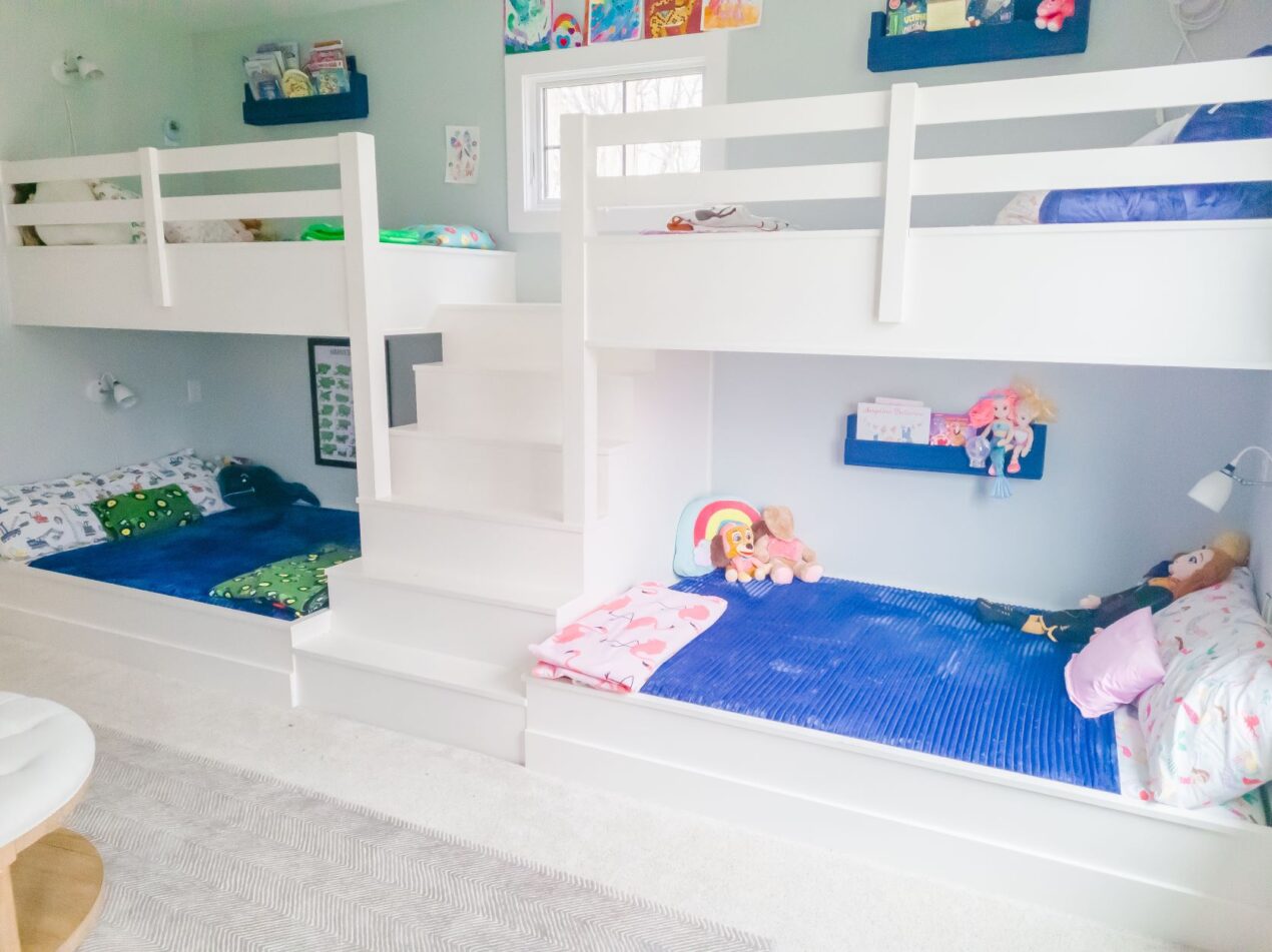 Plug-In Wall Sconces Create Cozy Bedtime Reading Space