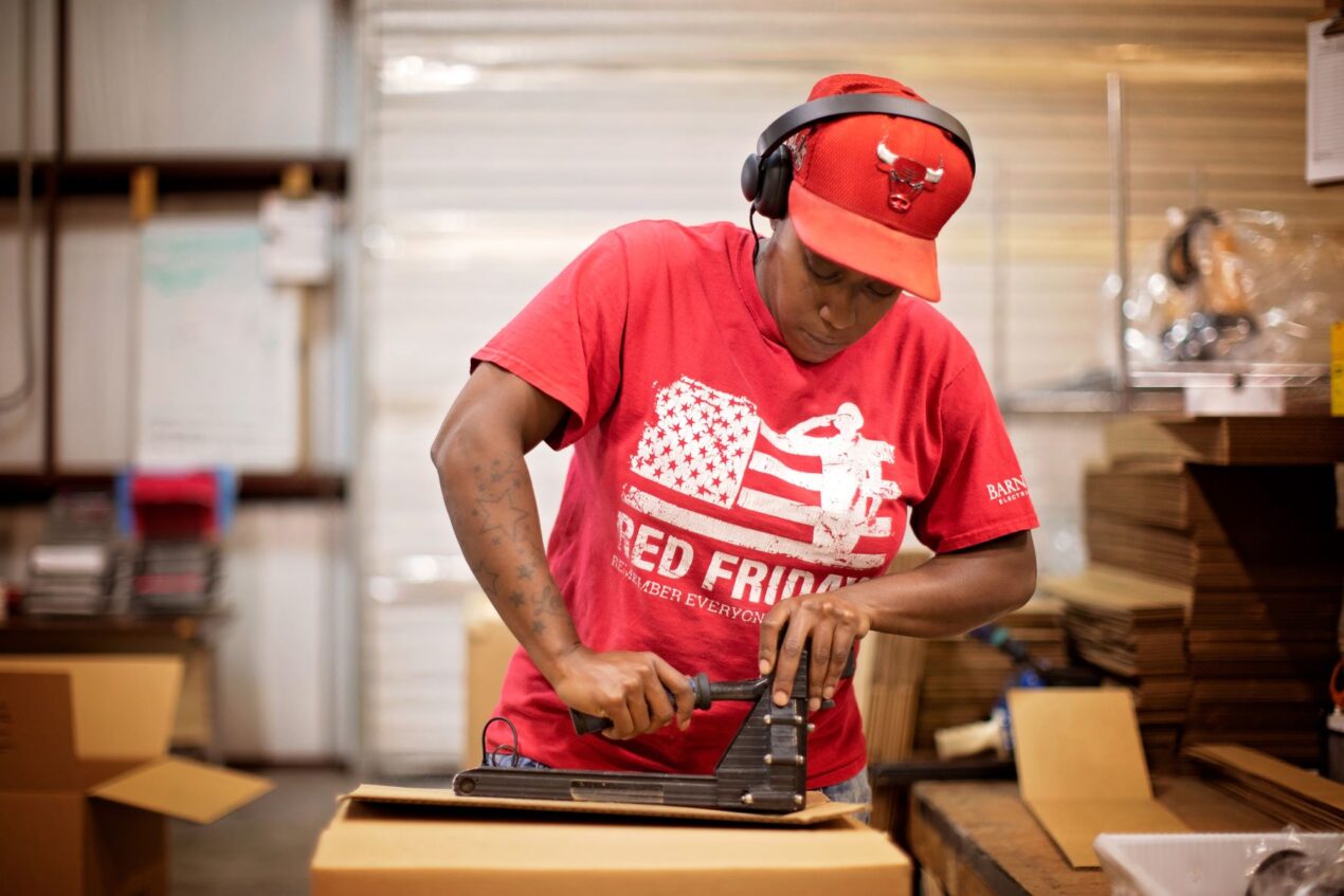 Wrap, Pack, Ship -- All in a Day's Work for Shipping Lead