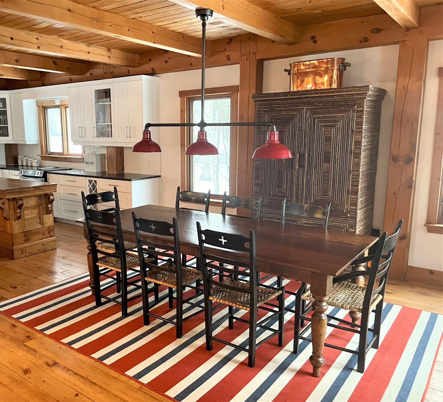 Benjamin Porcelain Enamel Stem Mount Lights | Inspiration | Barn Light ...