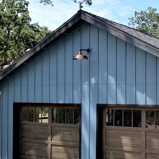 Copper Gooseneck Lights Exude Elegant Farmhouse Style