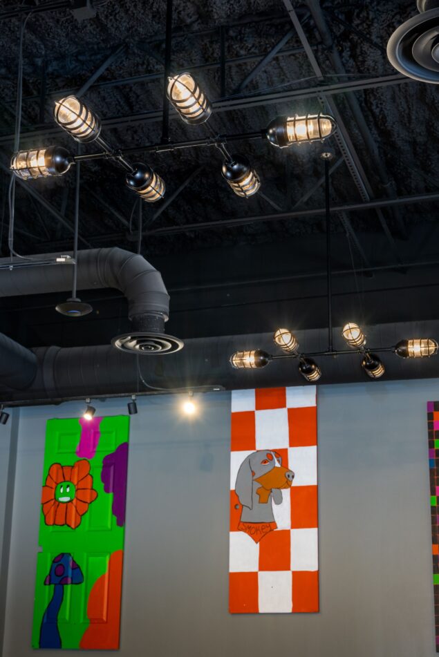 Unleashing Brewery's Playful Ambiance with Industrial Lights