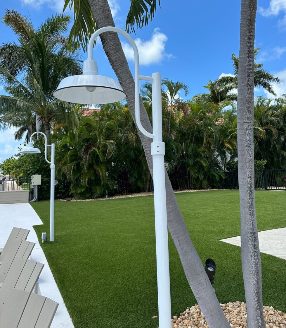 Durable Porcelain Lighting Endures FL Keys' Harsh Elements