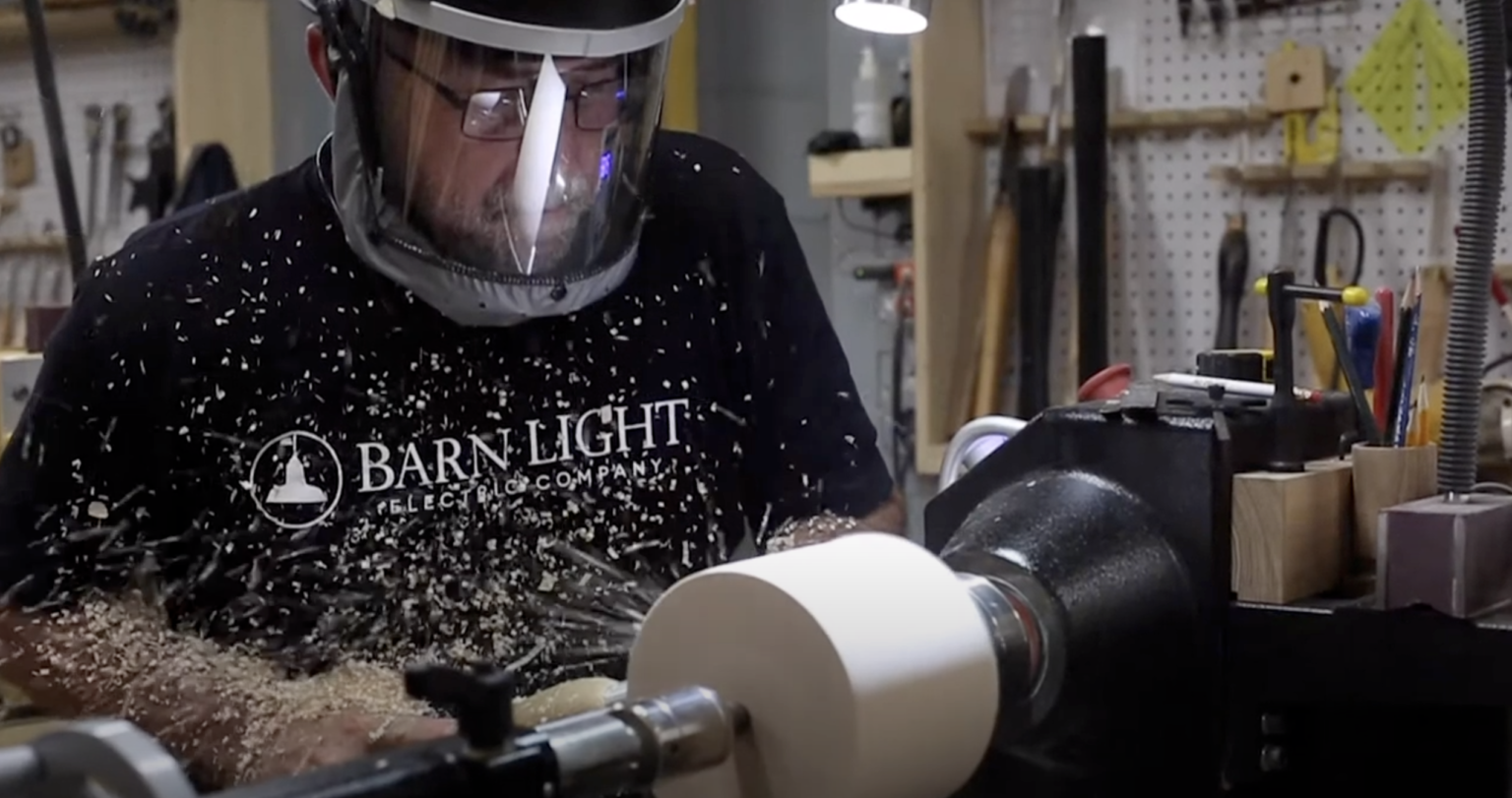 Wood In-fused Light Fixture Guide | Barn Light